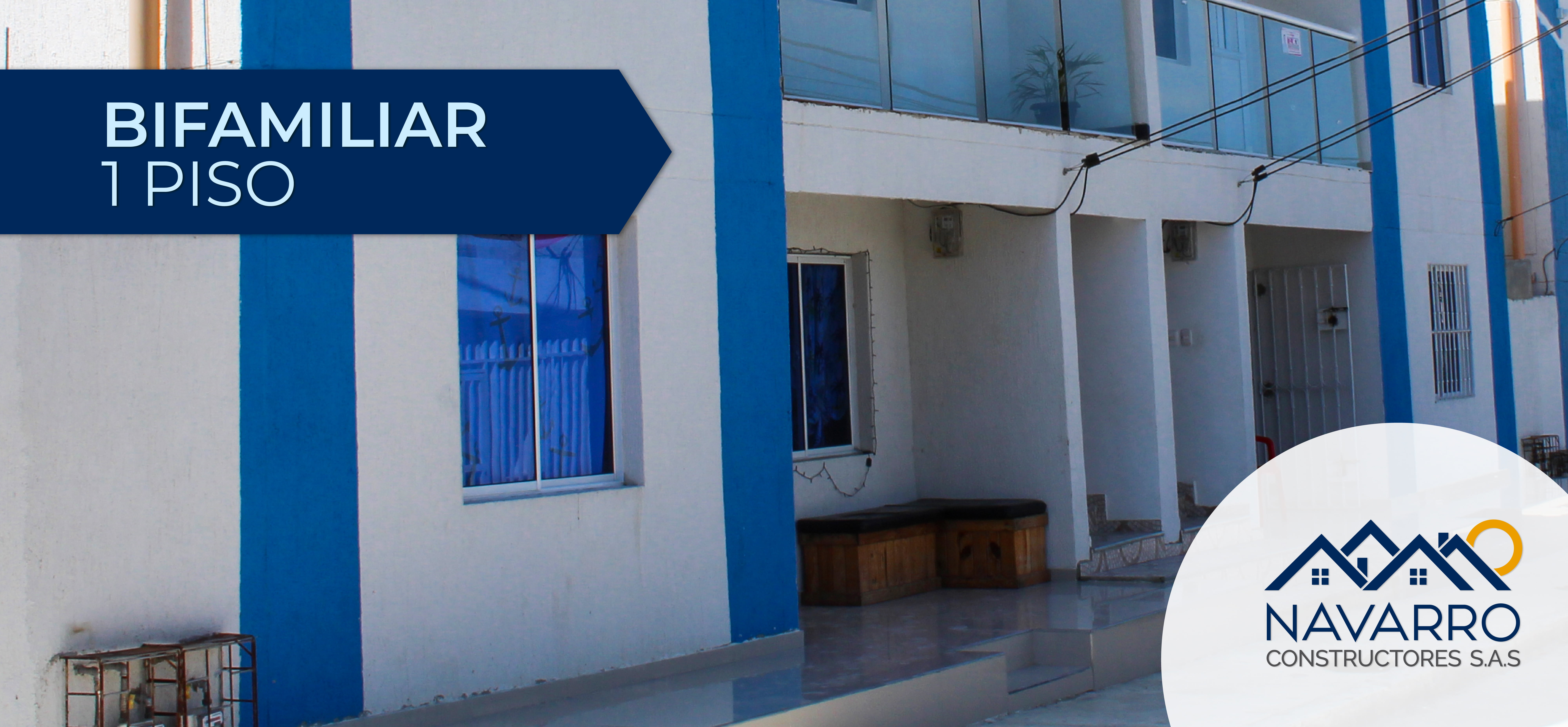 Vivienda Bifamiliar Piso 1 - NAVARRO CONSTRUCTORES